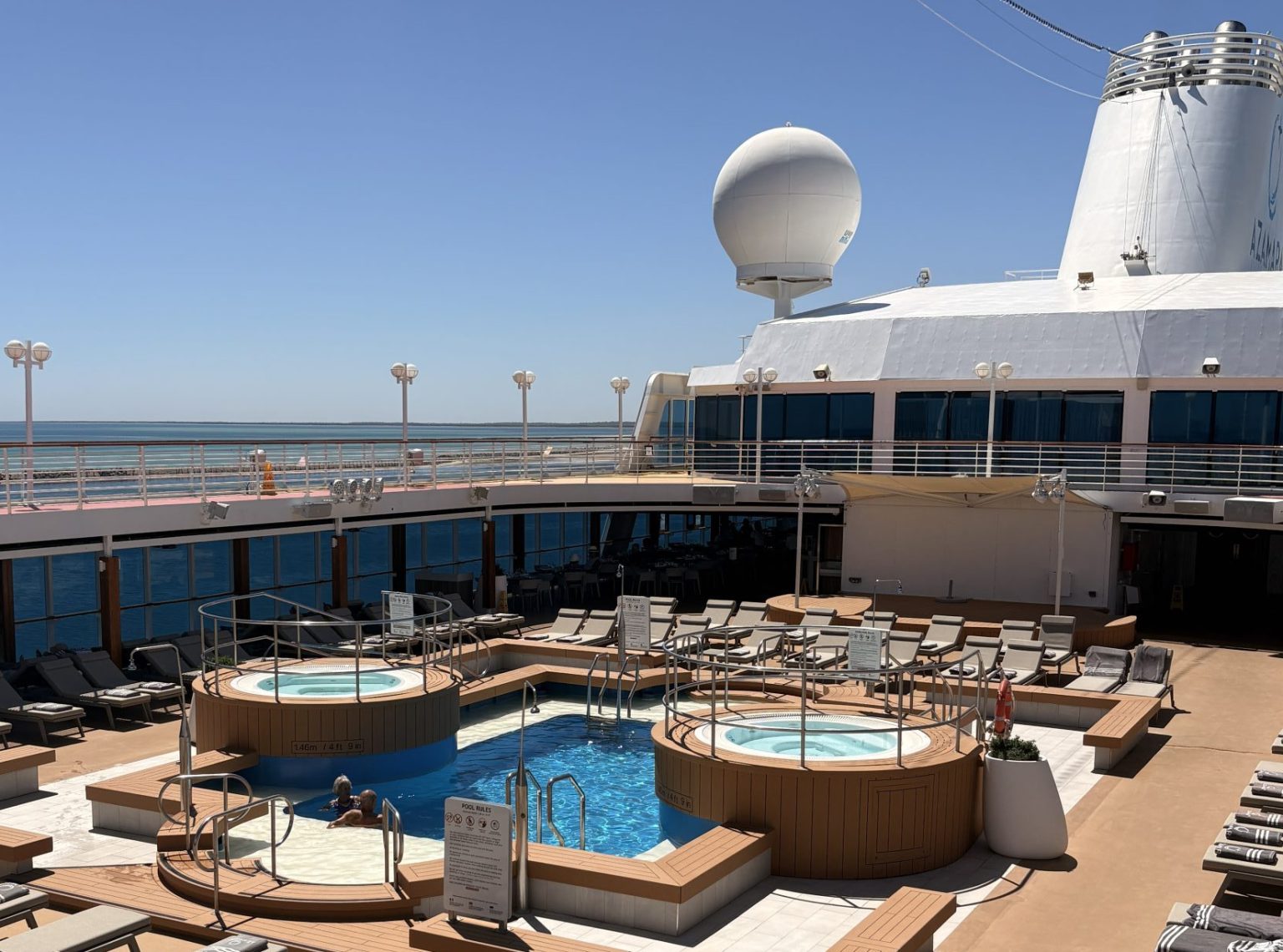 Azamara Onward Ship Review - Flat Beds Tour + Cruise